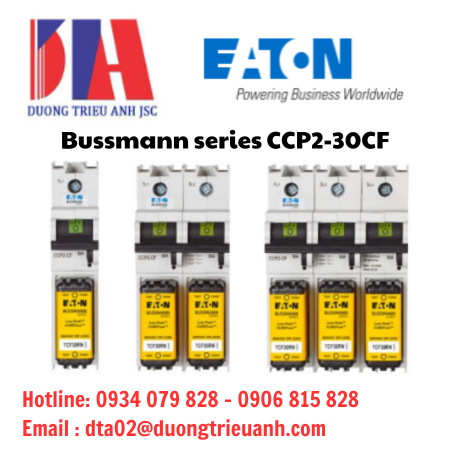 Bộ bảo vệ mạch EATON Bussmann series CCP2-30CF - Công ty cổ phần Dương ...