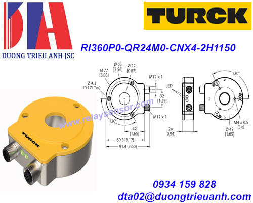 Bộ Mã Hóa Turck RI360P0-QR24M0-CNX4-2H1150